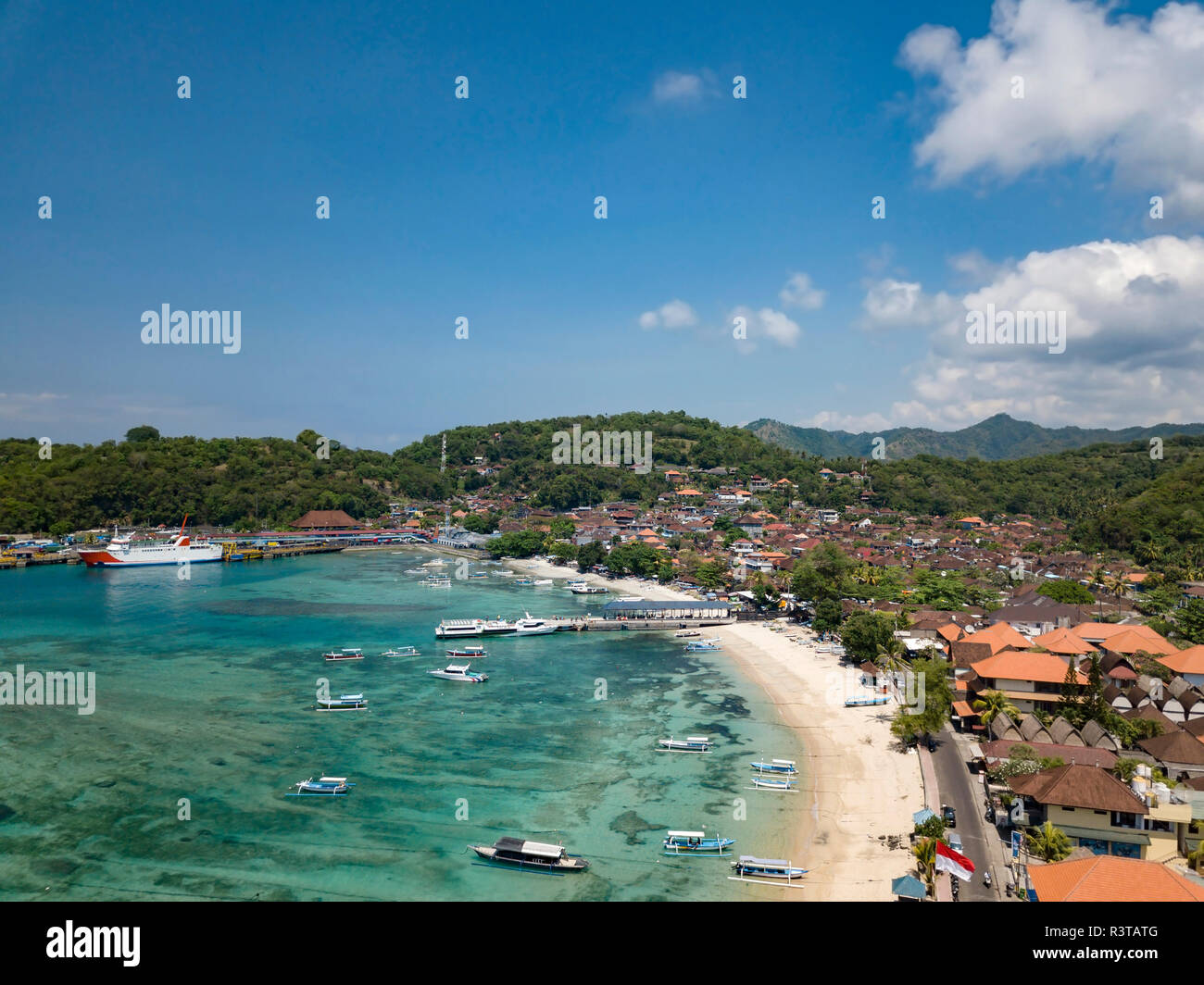 Padangbai village hi-res stock photography and images - Alamy