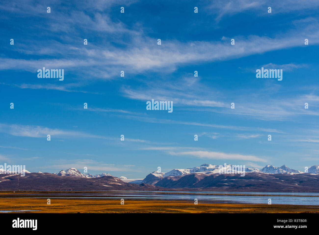 Greenland. East Greenland. Constable Point. Snow-covered hills in the ...