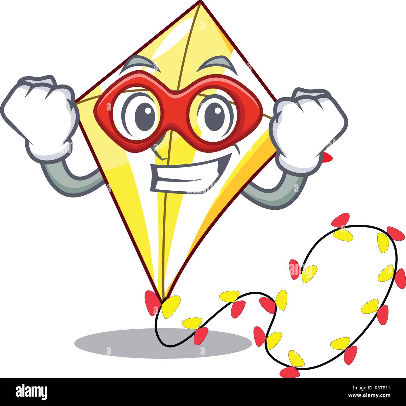 Super hero kite small the cartoon on table Stock Vector Image & Art - Alamy