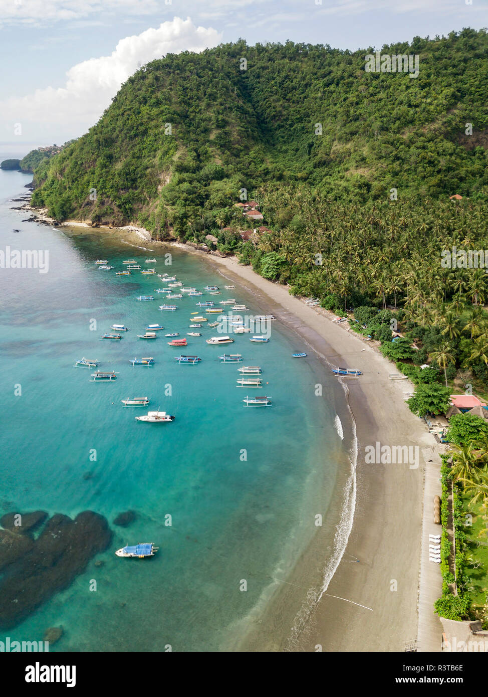 Indonesia, Bali, Aerial view of beach Stock Photo - Alamy