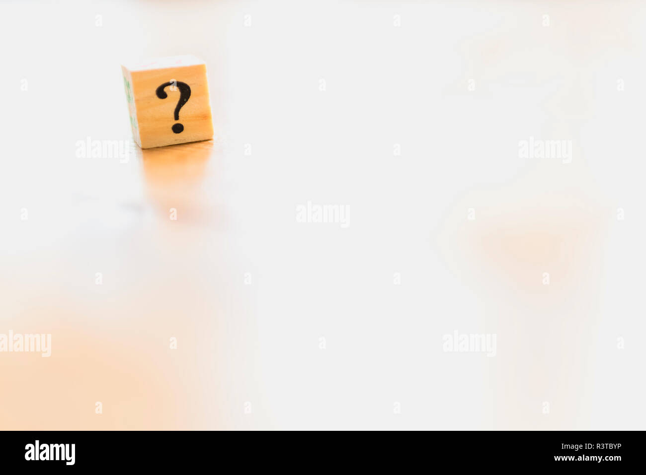 Dice question mark symbol isolated hi-res stock photography and images ...