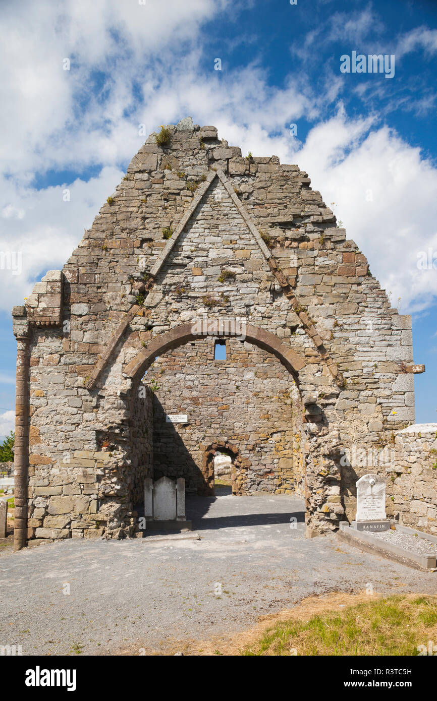 Ireland, County Kerry, Ardfert, Ardfert Cathedral, 13th century Stock ...