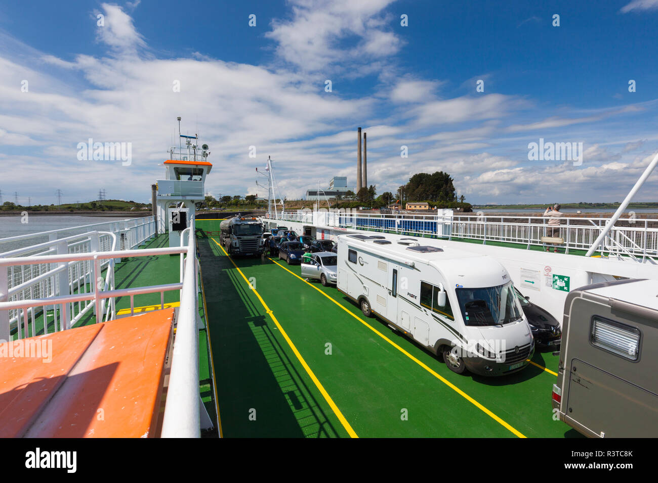 Ireland, County Kerry, Tarbert, River Shannon Ferry, Tarbert-Killimer ...
