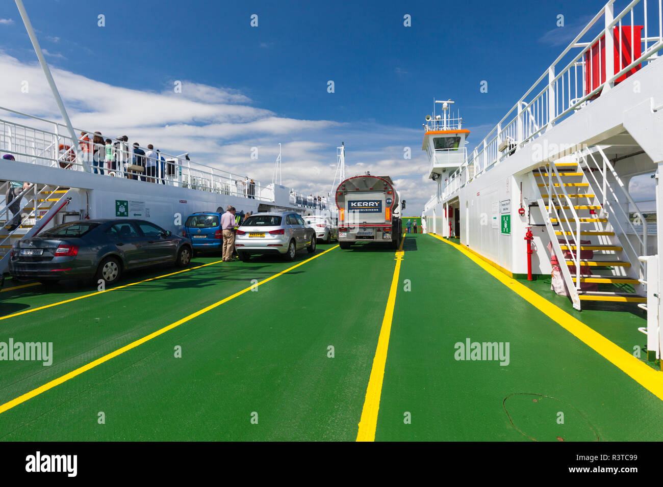 Ireland, County Kerry, Tarbert, River Shannon Ferry, Tarbert-Killimer ...