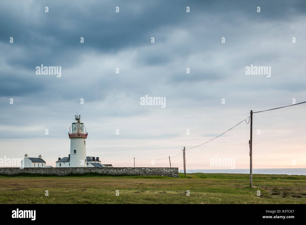 Ireland, County Clare, Loop Head, Kilbaha, Loop Head Lighthouse Stock ...