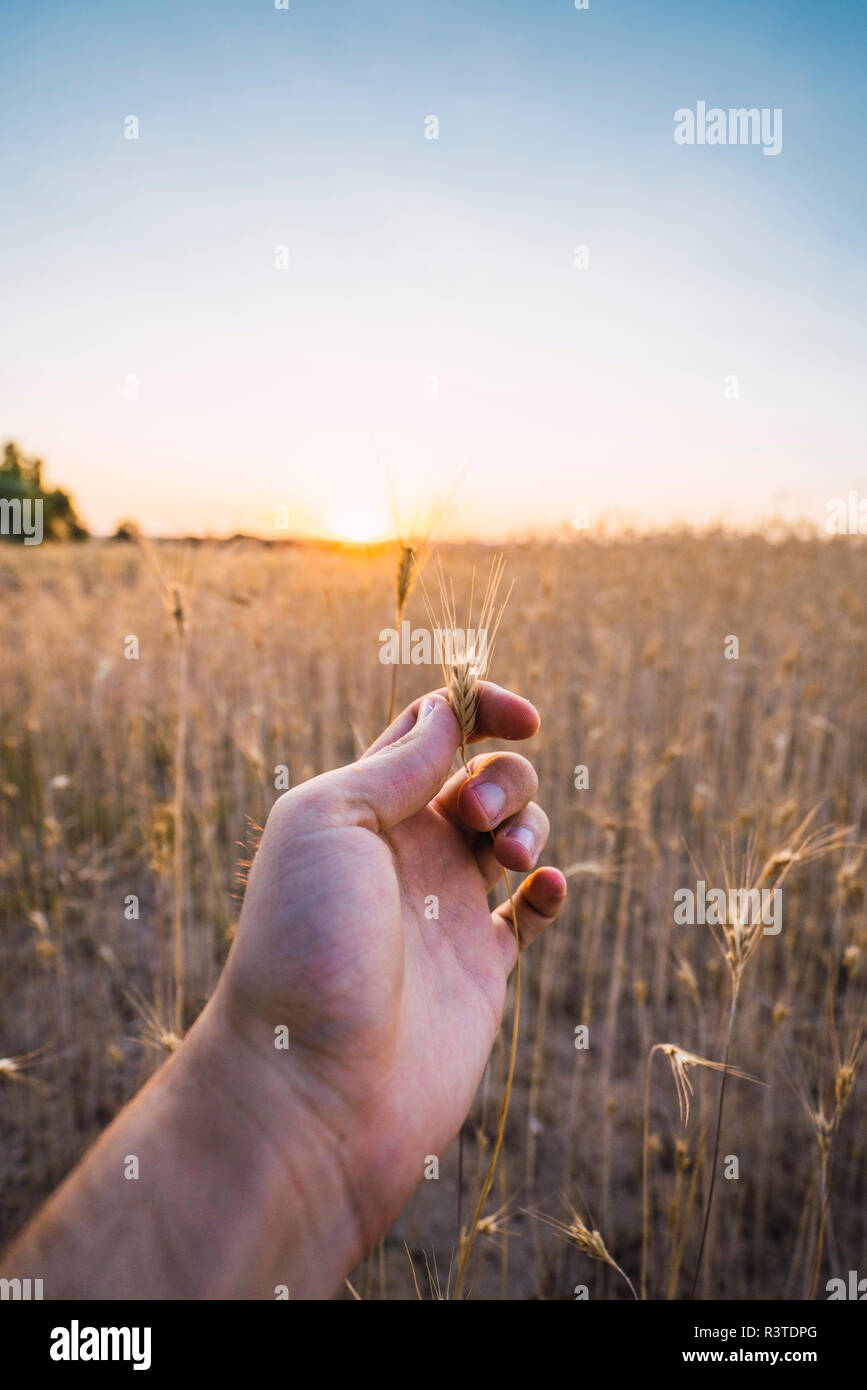 Hand at ear hi-res stock photography and images - Alamy