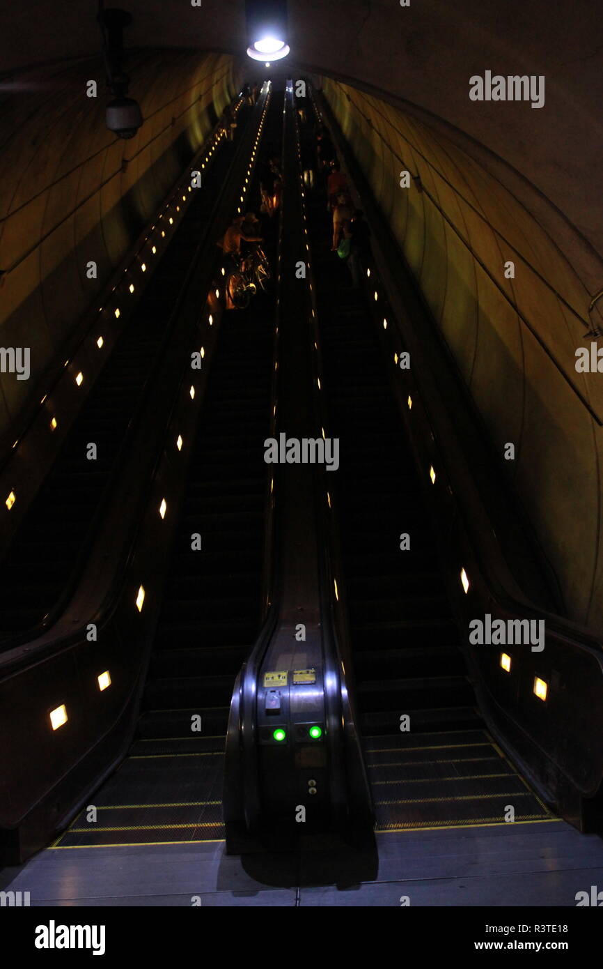 Escalator track hi-res stock photography and images - Alamy