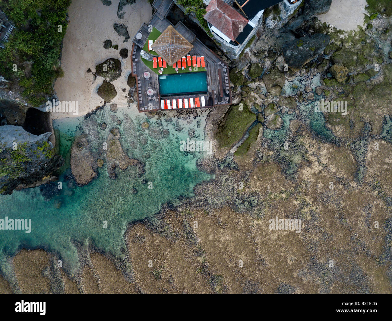Indonesia, Bali, Aerial view of Uluwatu beach Stock Photo - Alamy