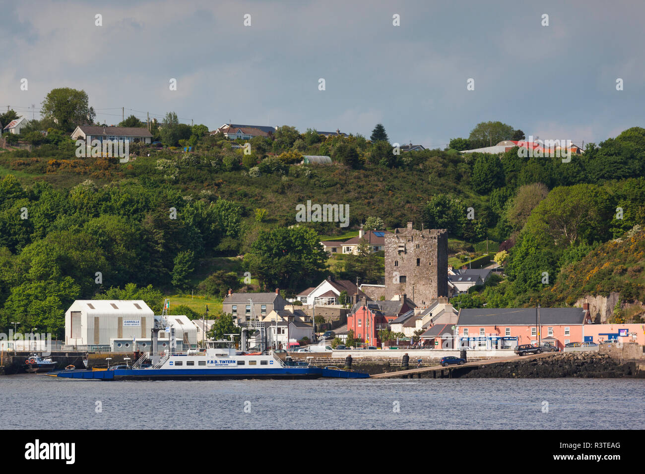 Ireland, County Wexford, Ballyhack, village view Stock Photo - Alamy