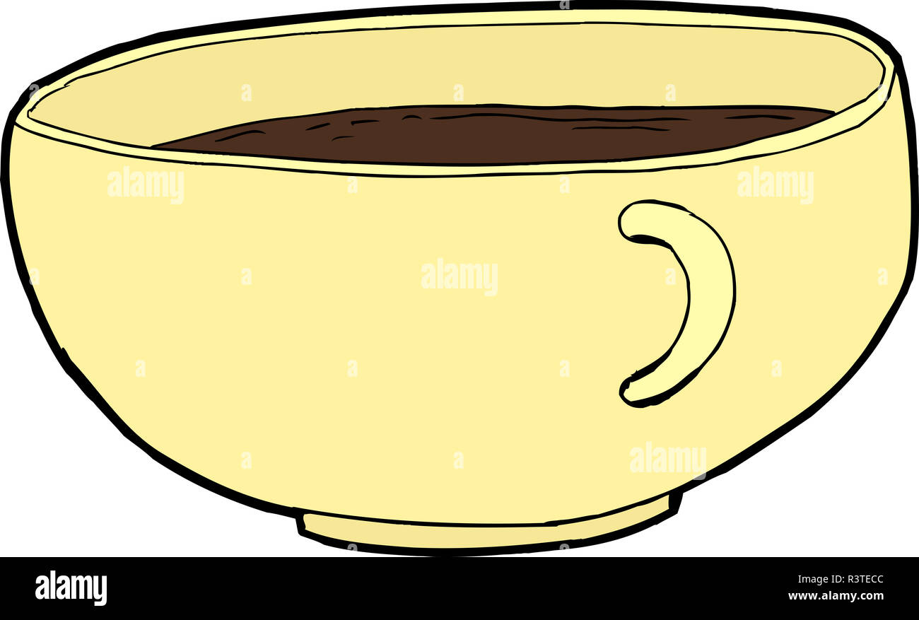 Cartoon single glass cup full hi-res stock photography and images - Alamy