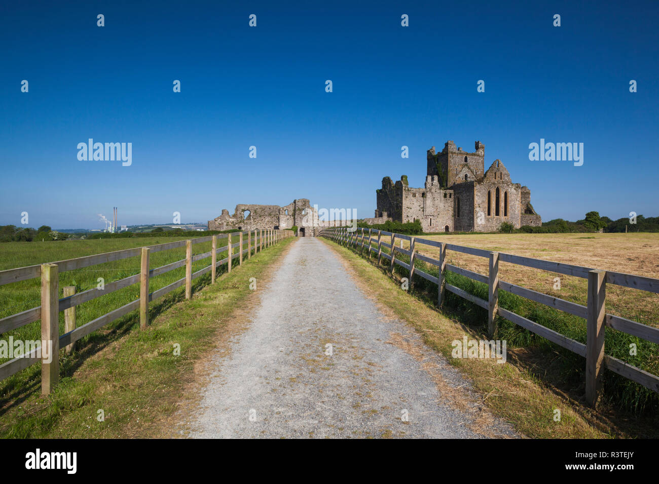 Ireland, County Wexford, Hook Peninsula, Campile, Dunbrody Abbey, 12th ...