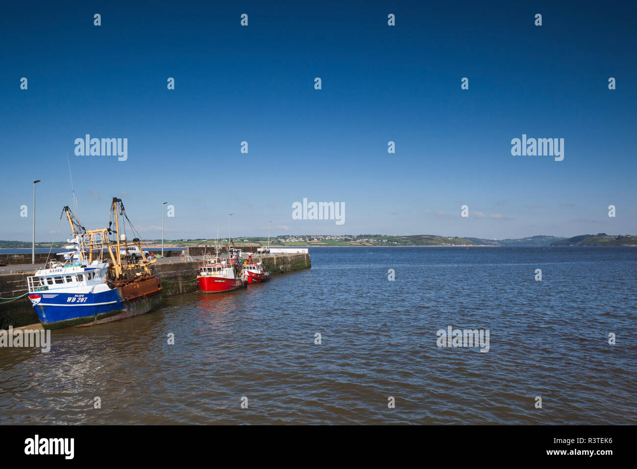 Ireland, County Wexford, Duncannon, Duncannon Harbor Stock Photo - Alamy
