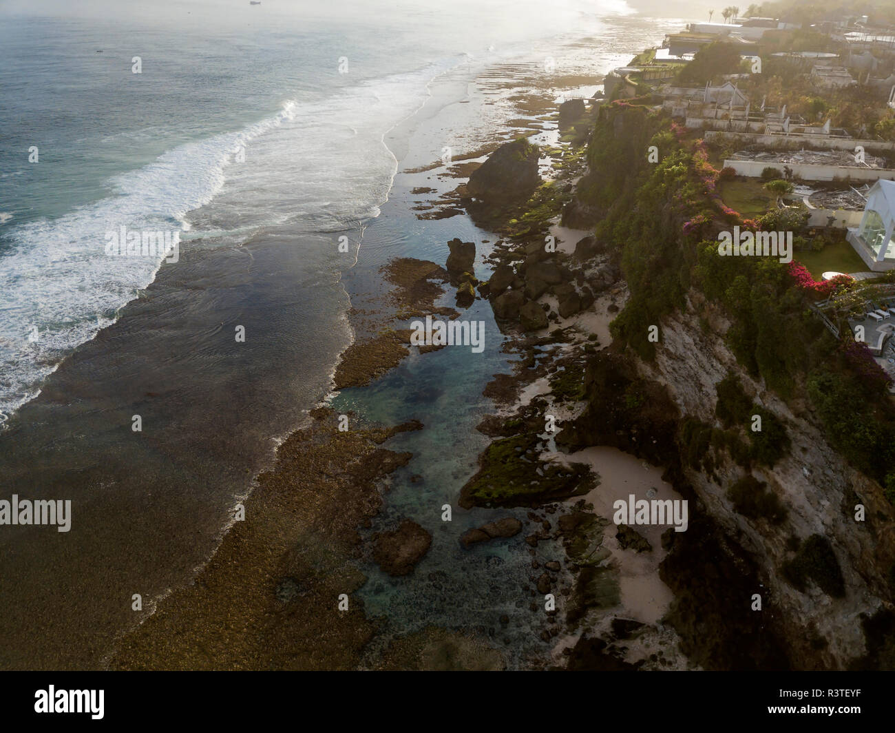 Indonesia, Bali, Aerial view of Uluwatu beach Stock Photo - Alamy