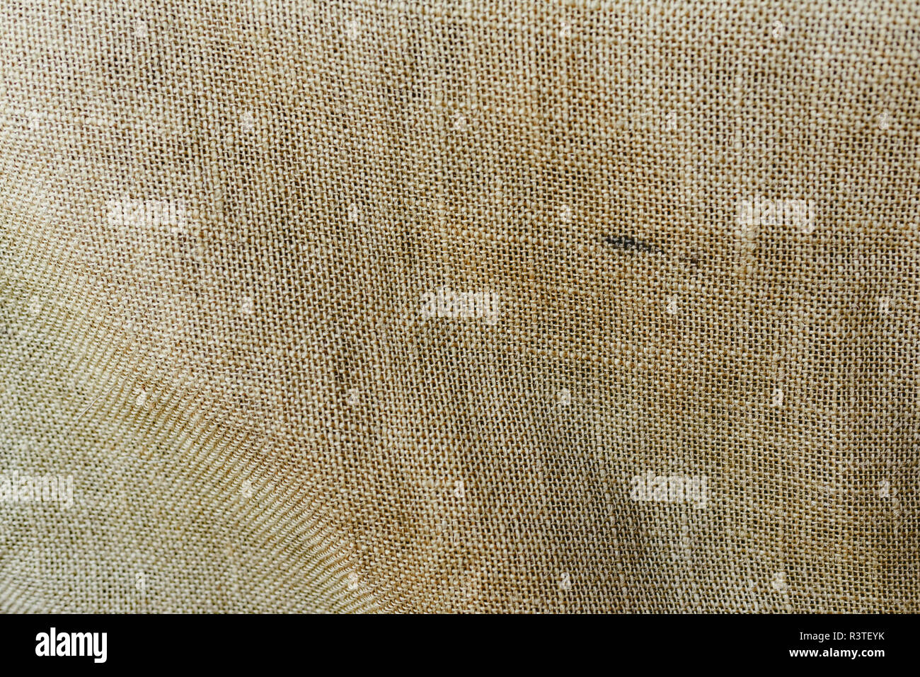 Background of rough sack cloth with aged texture Stock Photo - Alamy