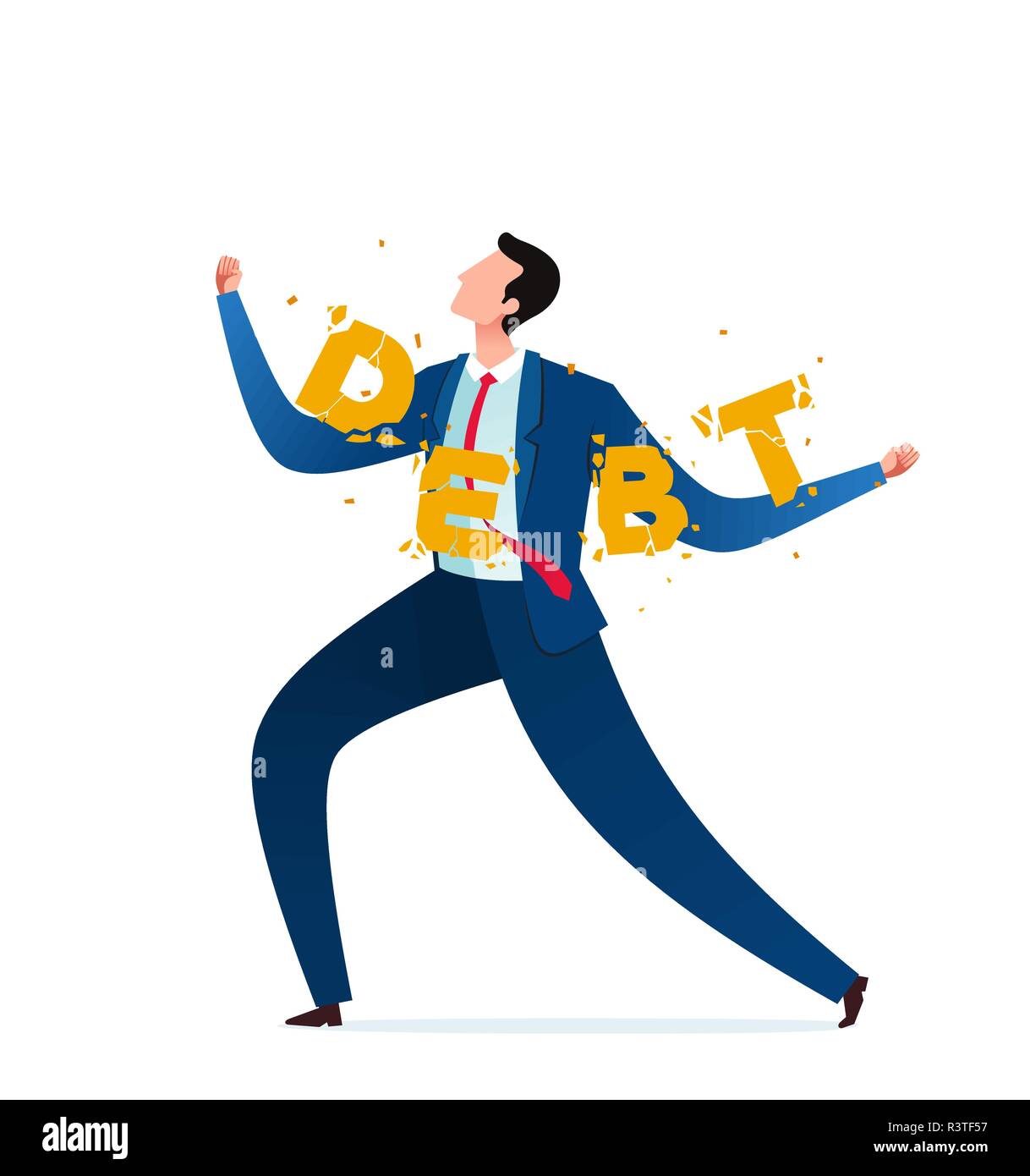 Debt free Stock Vector Images - Alamy