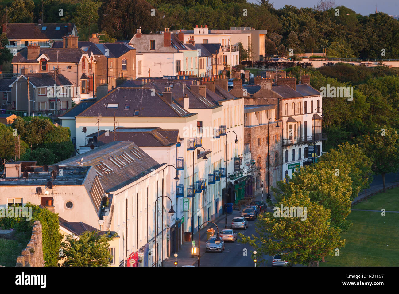 Ireland, County Fingal, Howth, elevated town view, dawn Stock Photo - Alamy