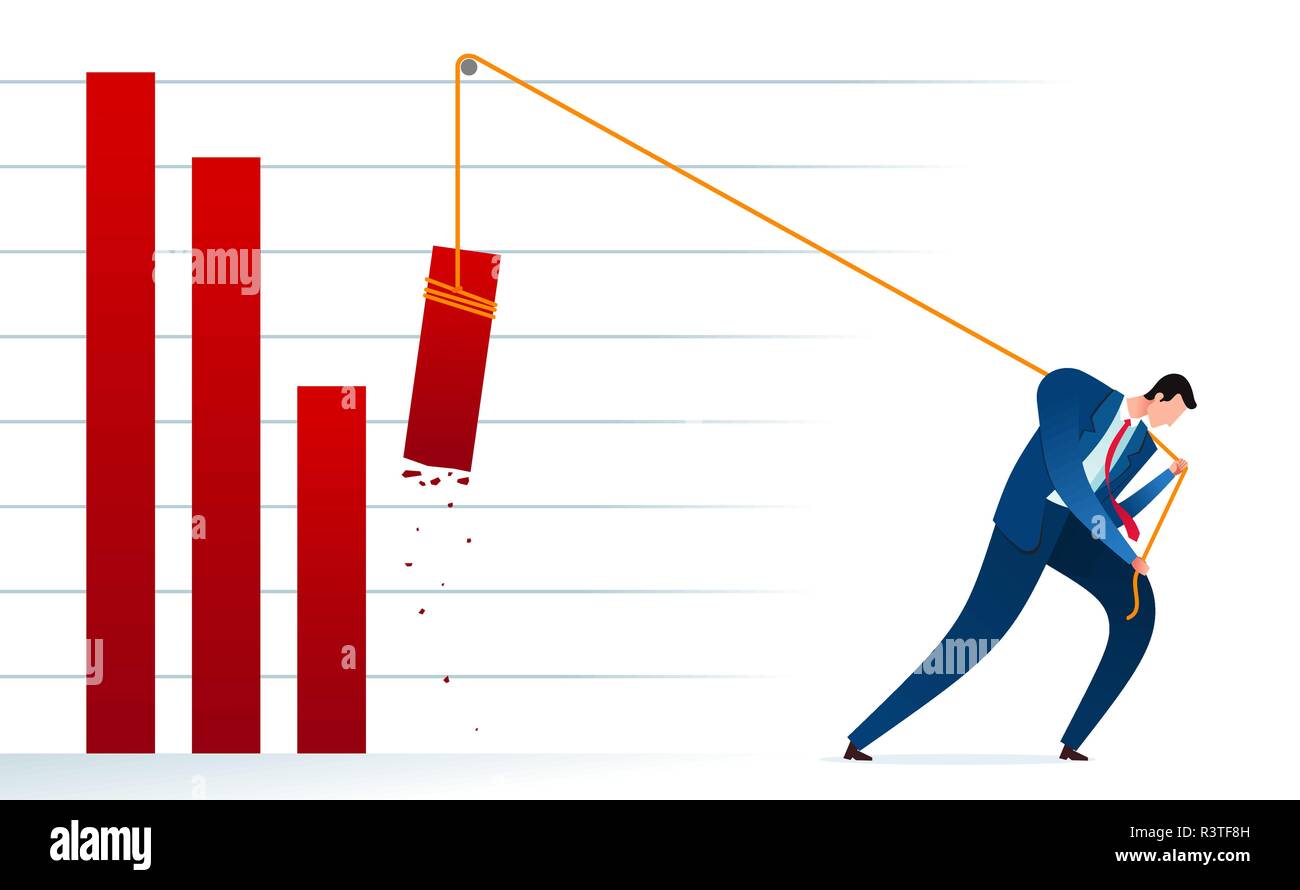 young businessman cheating in business report Stock Vector Image & Art ...