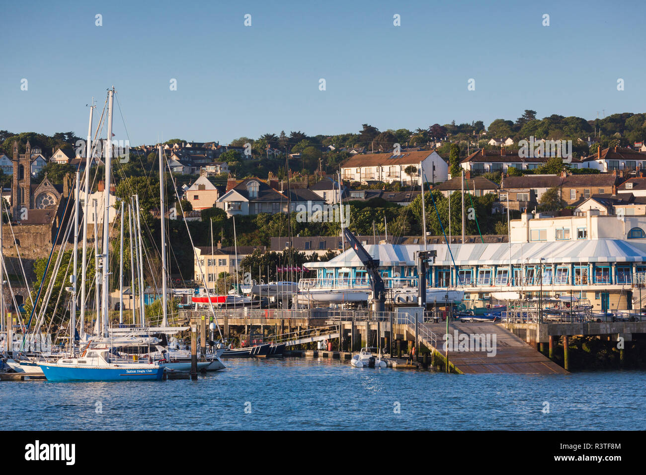 Ireland, County Fingal, Howth, Howth Harbor, boats Stock Photo - Alamy