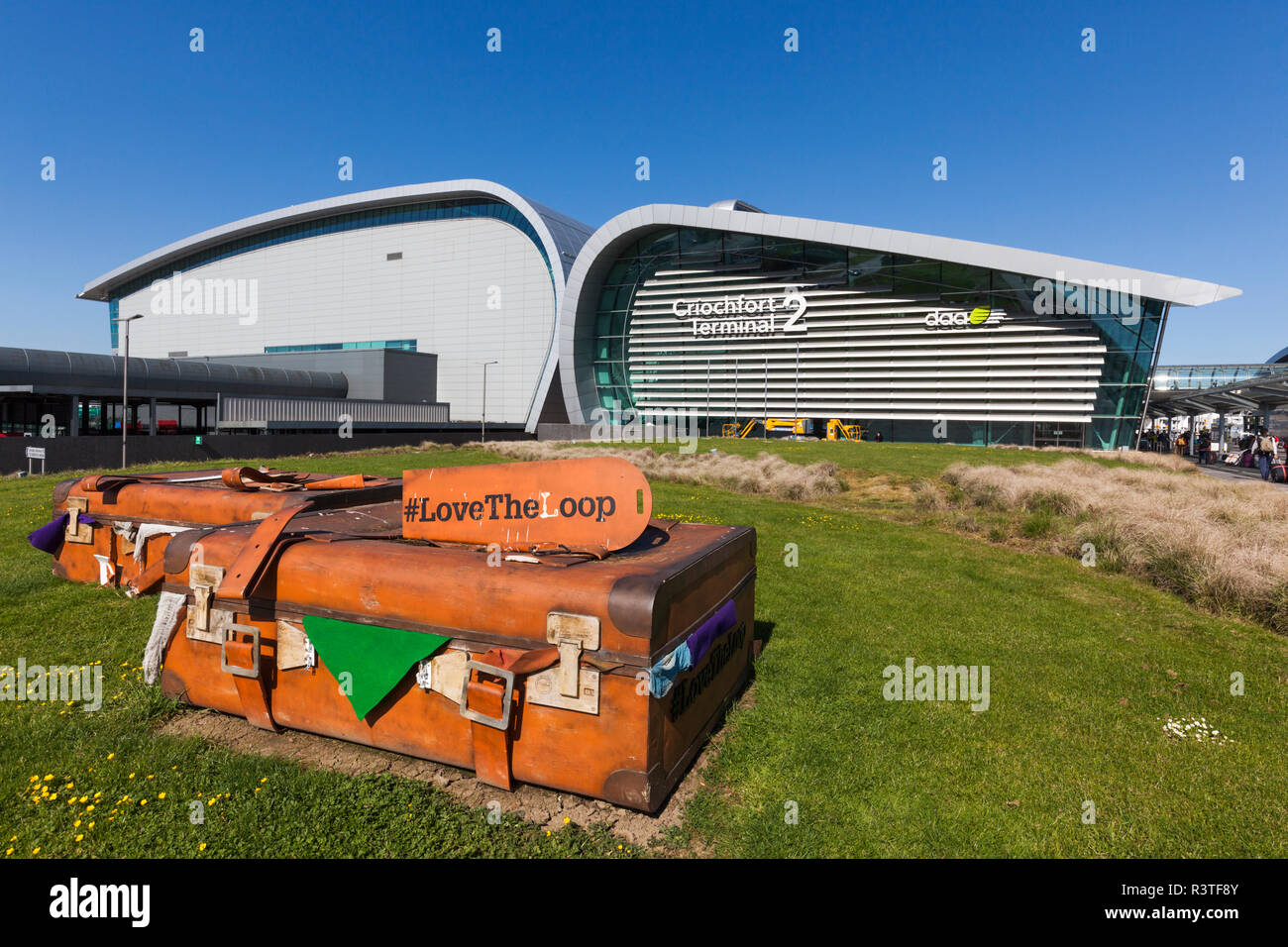Ireland, Dublin, Dublin International Airport, Terminal 2, exterior ...