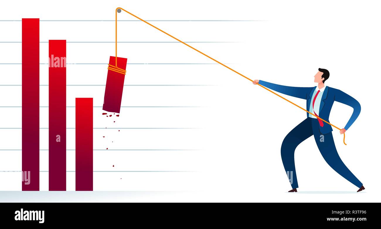 young businessman cheating in business report Stock Vector Image & Art ...