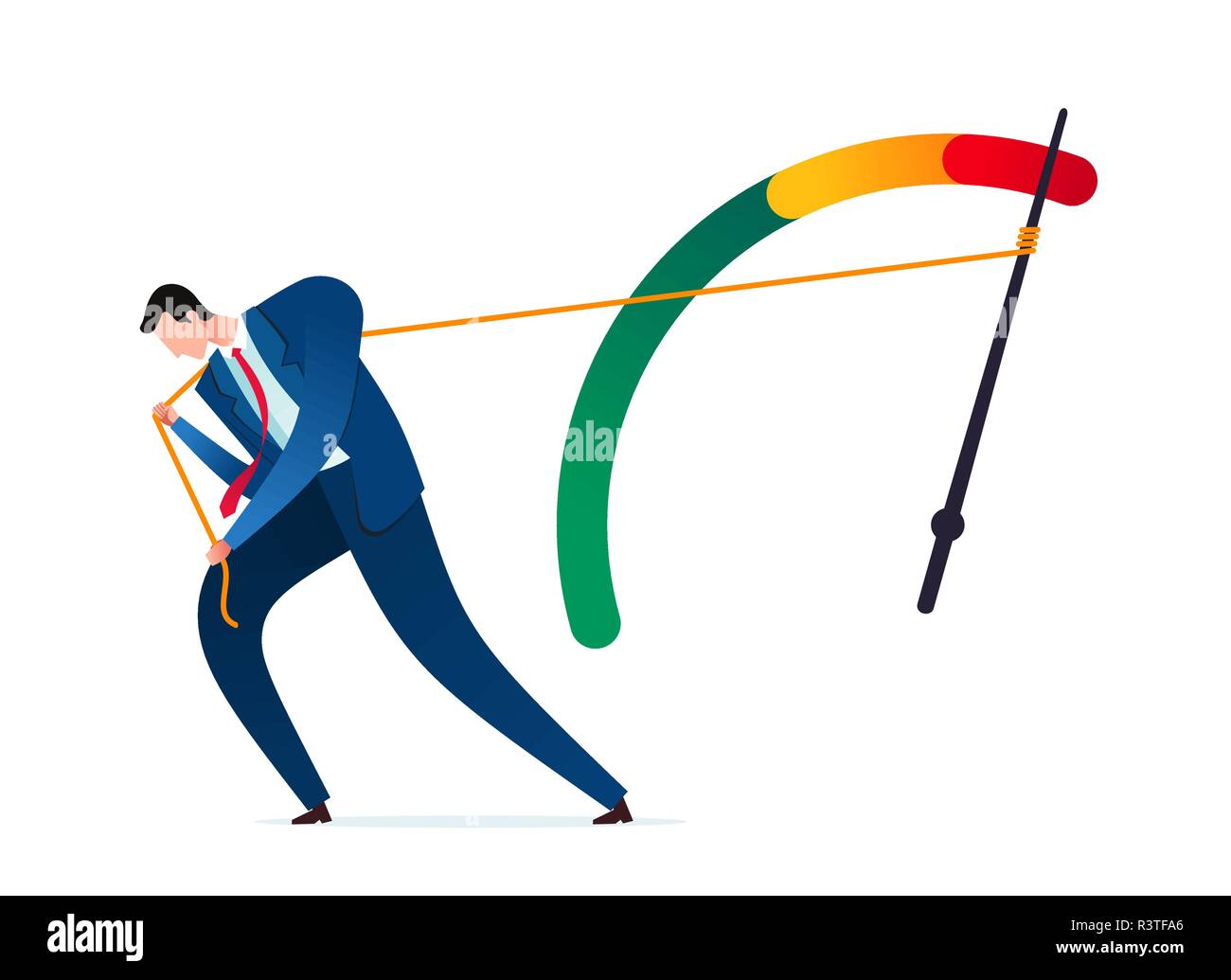 Panic management Stock Vector Images - Alamy