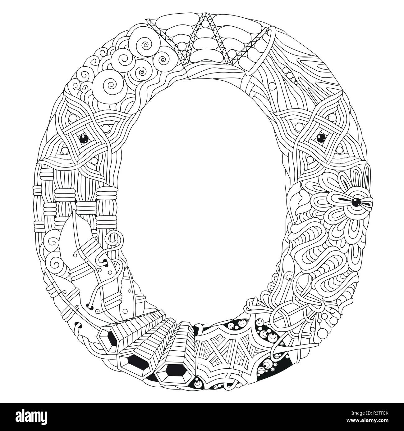 Letter O Cut Out Stock Images & Pictures - Alamy