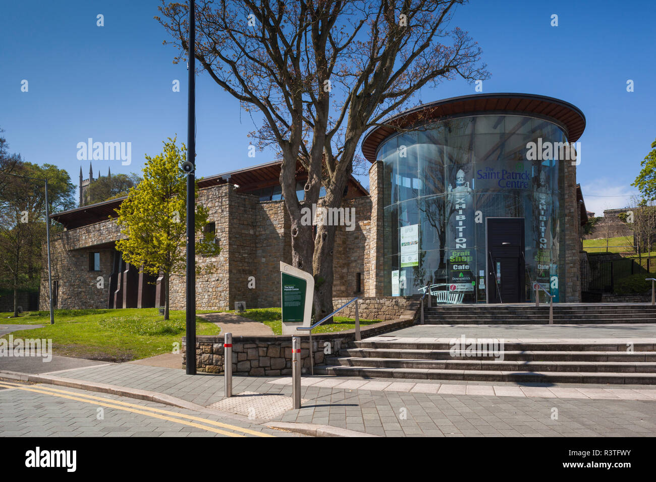UK, Northern Ireland, County Down, Downpatrick, St. Patrick's Centre ...