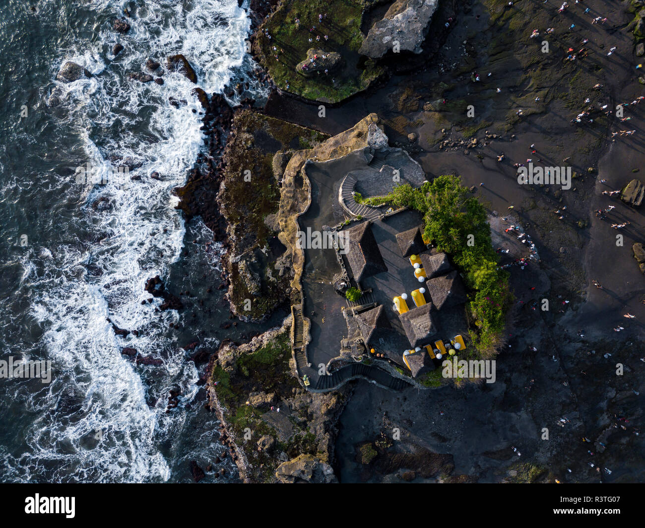 Indonesia, Bali, Aerial view of Tanah Lot temple Stock Photo - Alamy