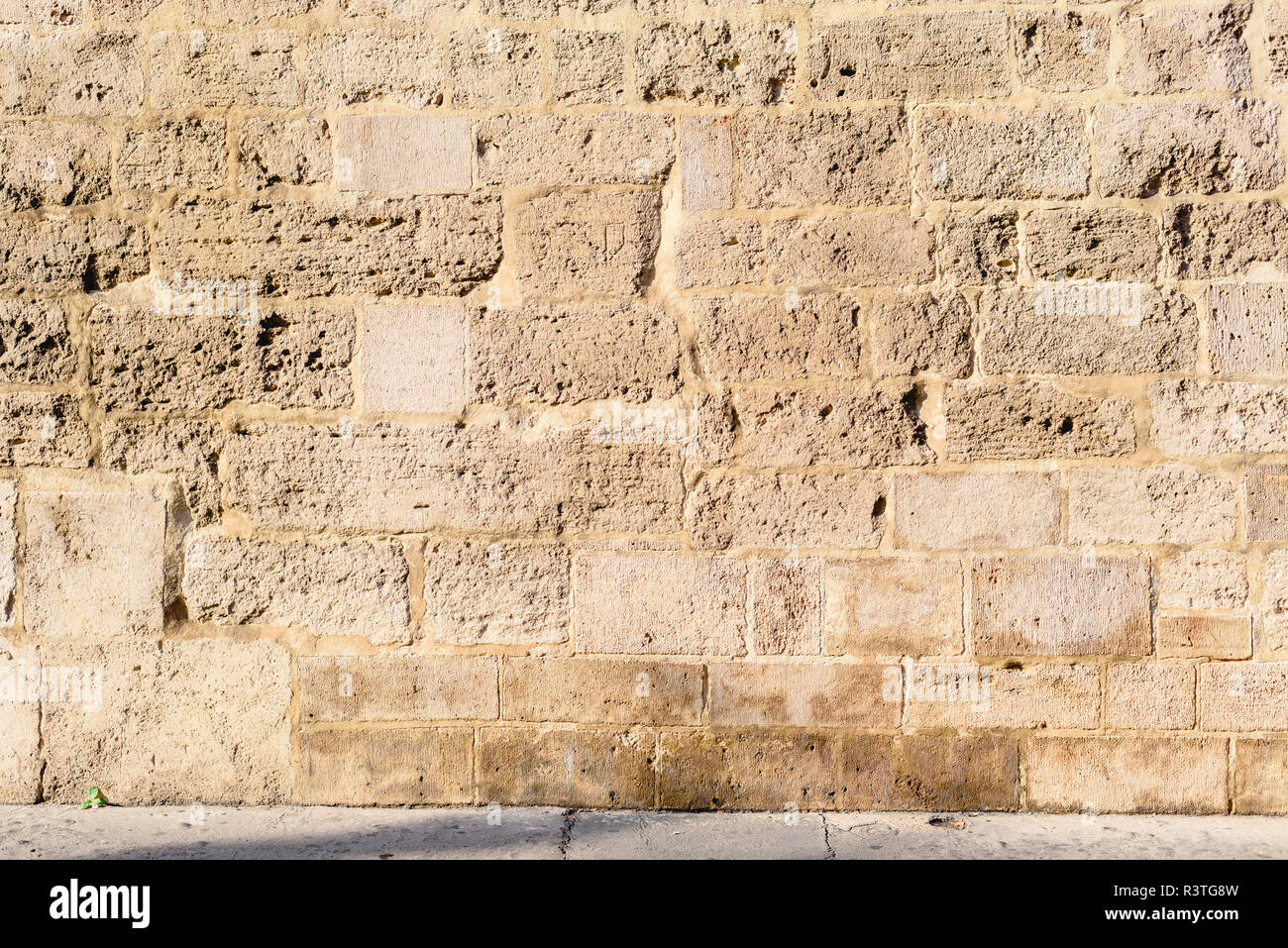 Stone wall, background of wailing wall Stock Photo - Alamy