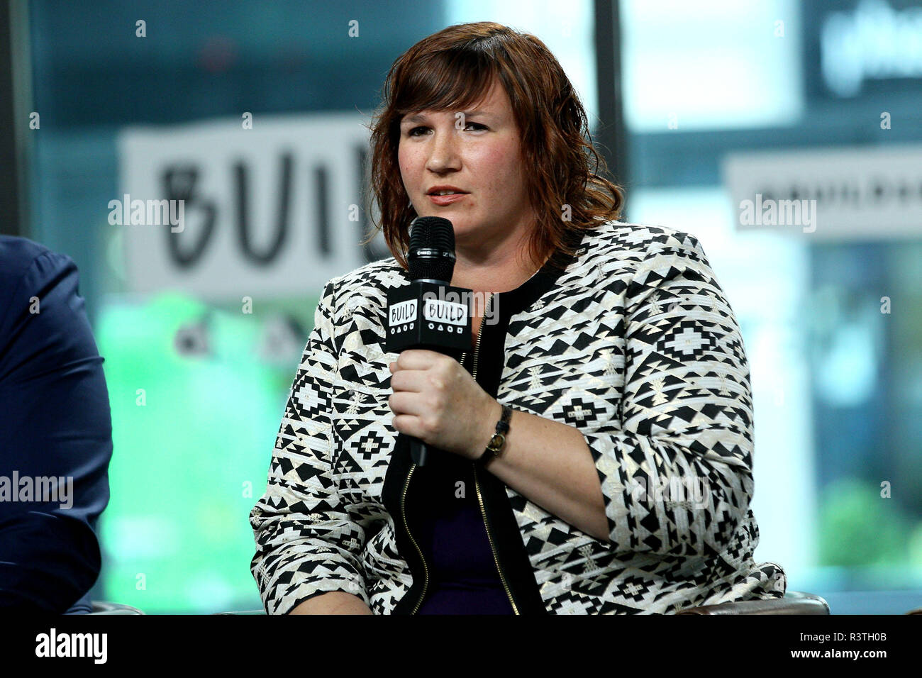NEW YORK, NY - SEPTEMBER 08: Build presents Jenny Pacanowski discussing ...