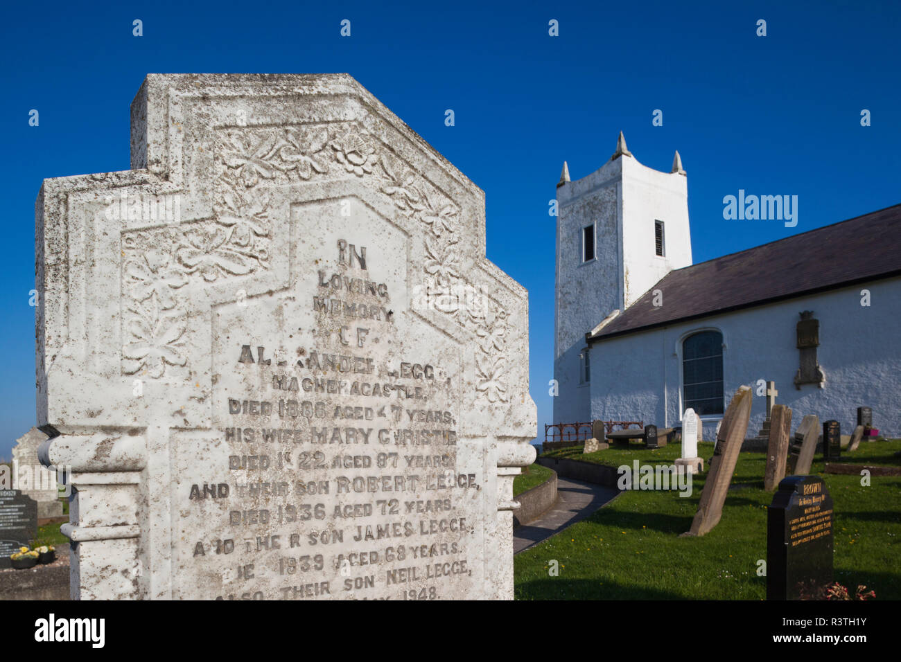 Ballintoy church hi-res stock photography and images - Alamy