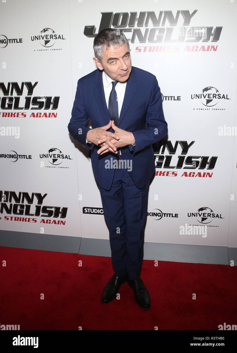 'Johnny English Strikes Again' New York Screening - Arrivals Featuring ...