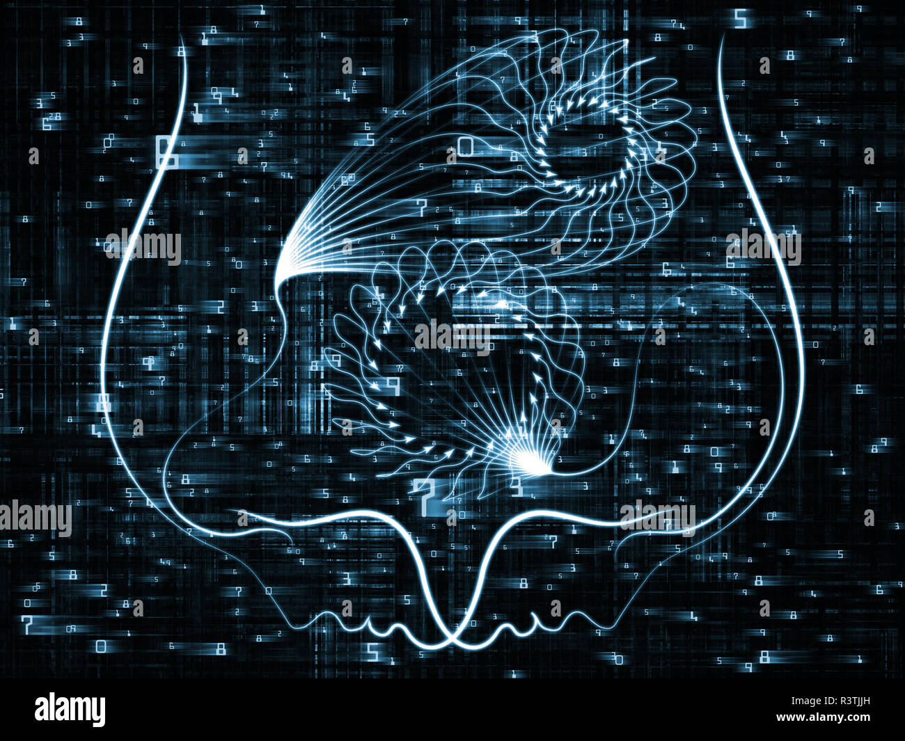 Human technology synergy hi-res stock photography and images - Alamy