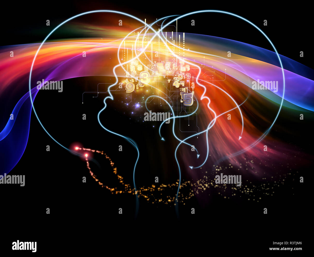 Realms of Mathematics Stock Photo - Alamy