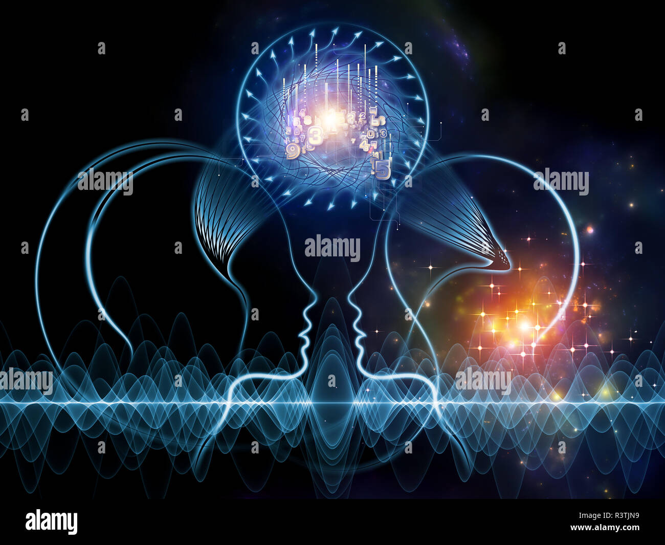 Human And Beyond Stock Photo - Alamy