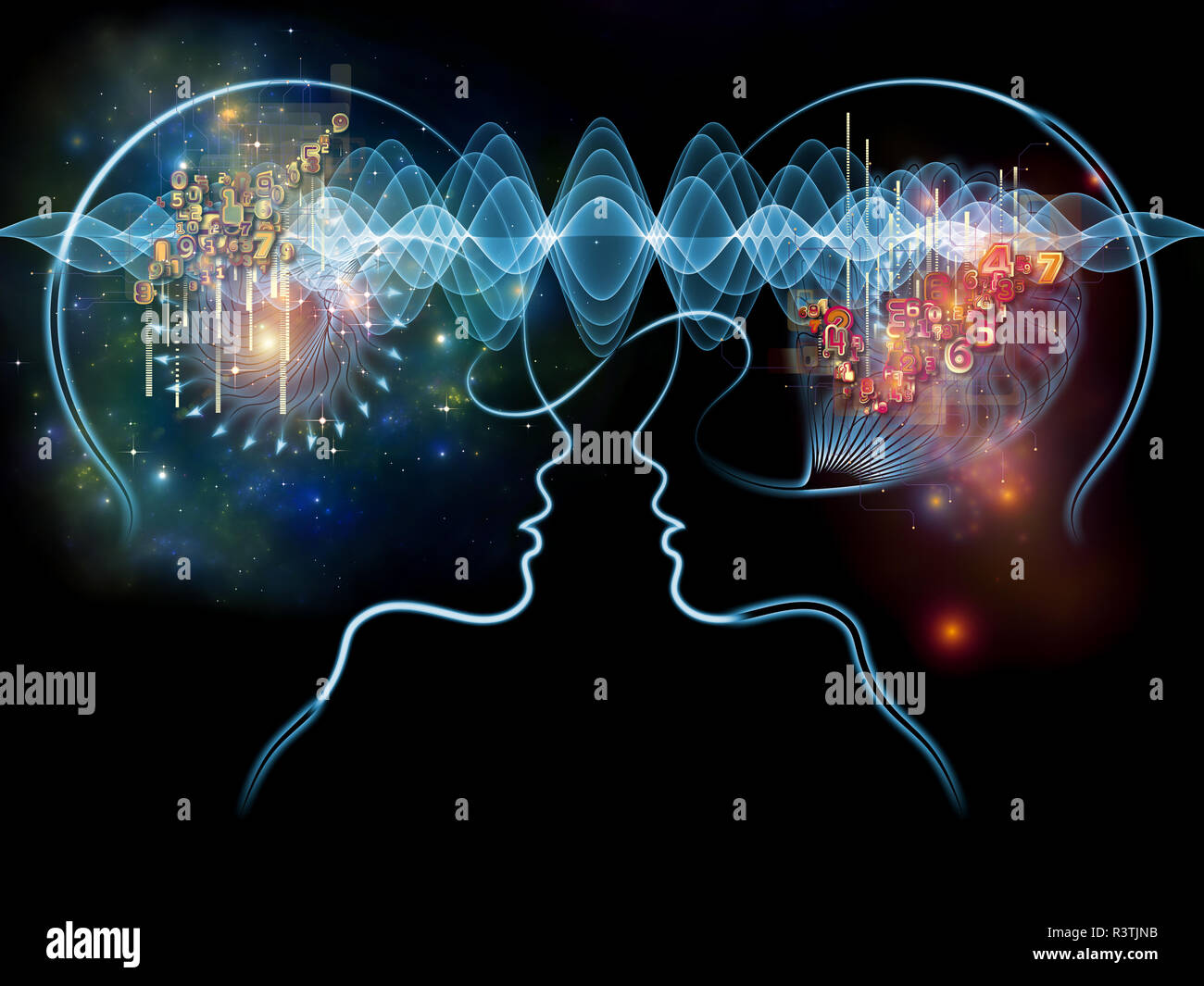Human And Beyond Stock Photo - Alamy
