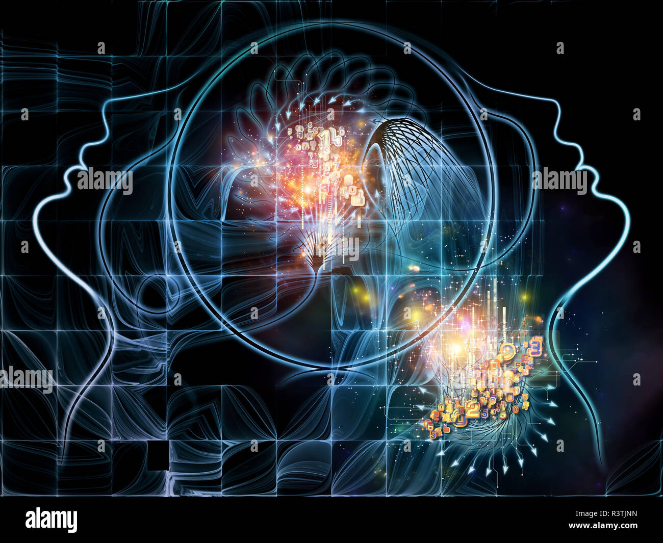 Energy of Mathematics Stock Photo - Alamy
