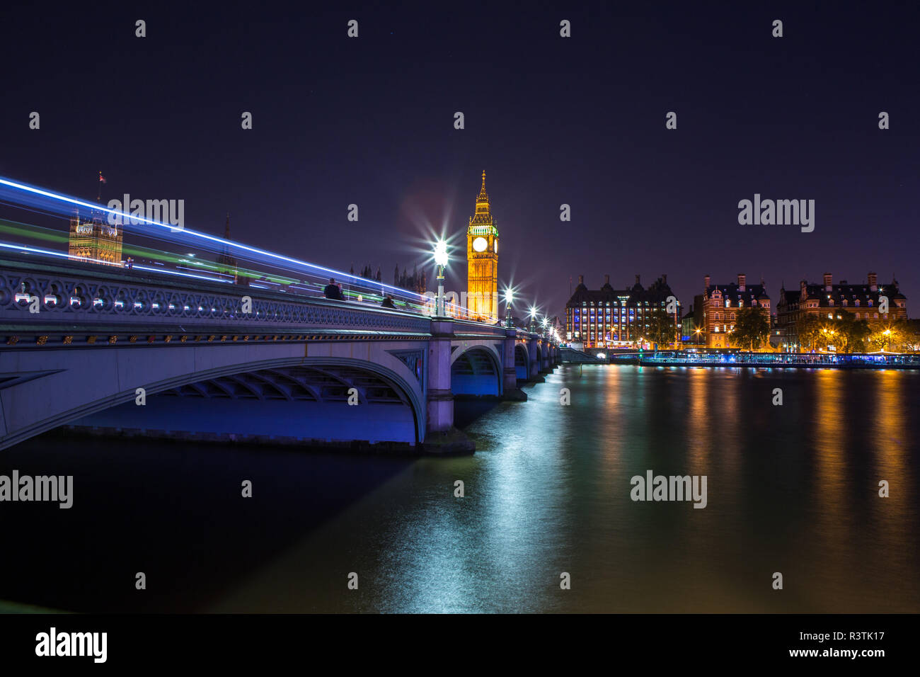 London view from Thames Stock Photo - Alamy