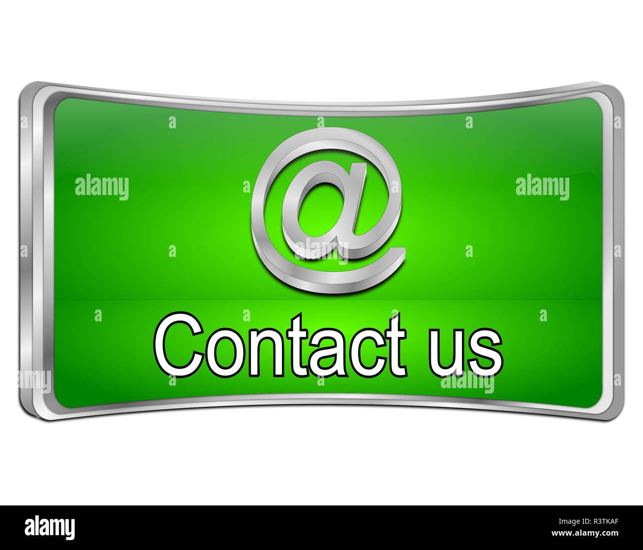 Button contact us Stock Photo - Alamy