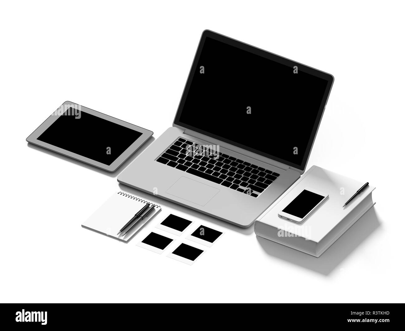 Coffee cup blank business Black and White Stock Photos & Images - Alamy