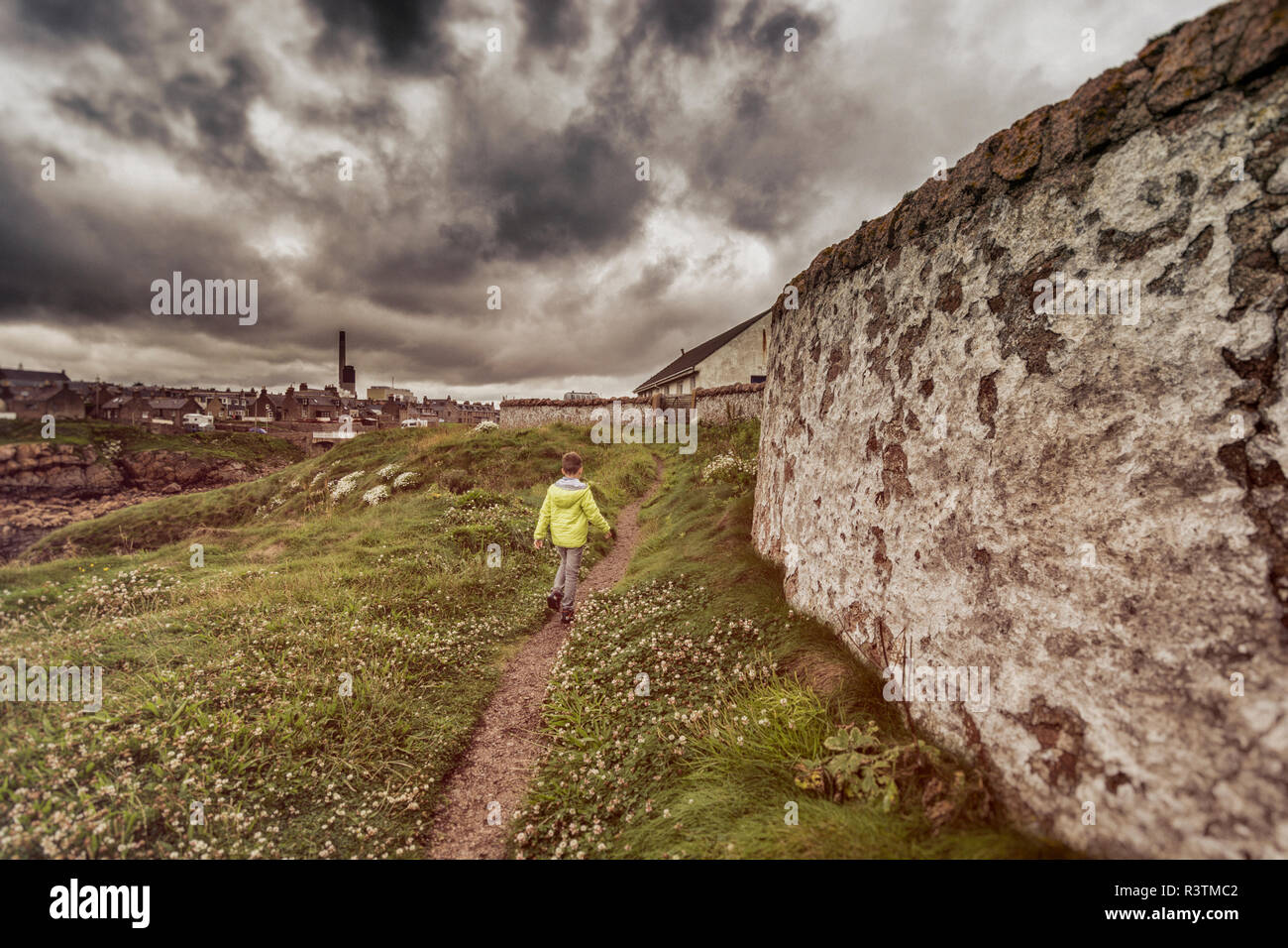 Boddam lighthouse peterhead scotland hi-res stock photography and ...