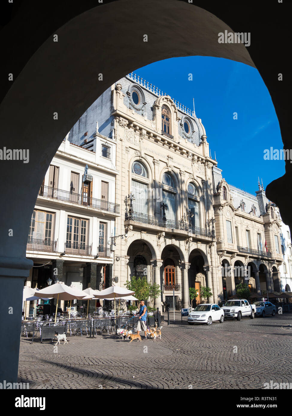 Centro Cultural America. Town of Salta, located in the foothills of the ...