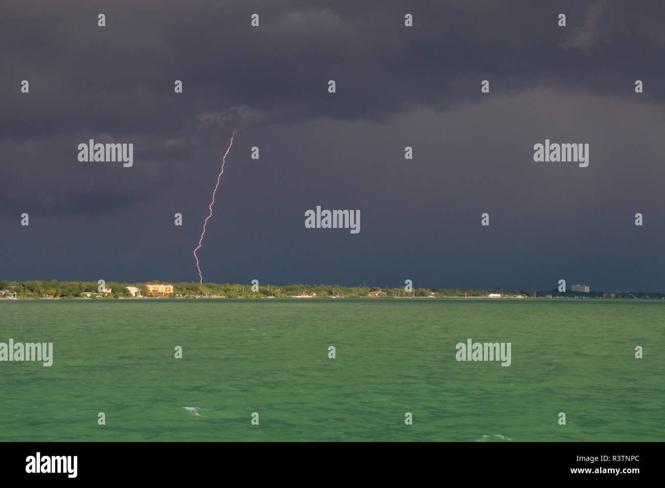 lightning lightning thunderstorm hurricane season storm Stock Photo - Alamy