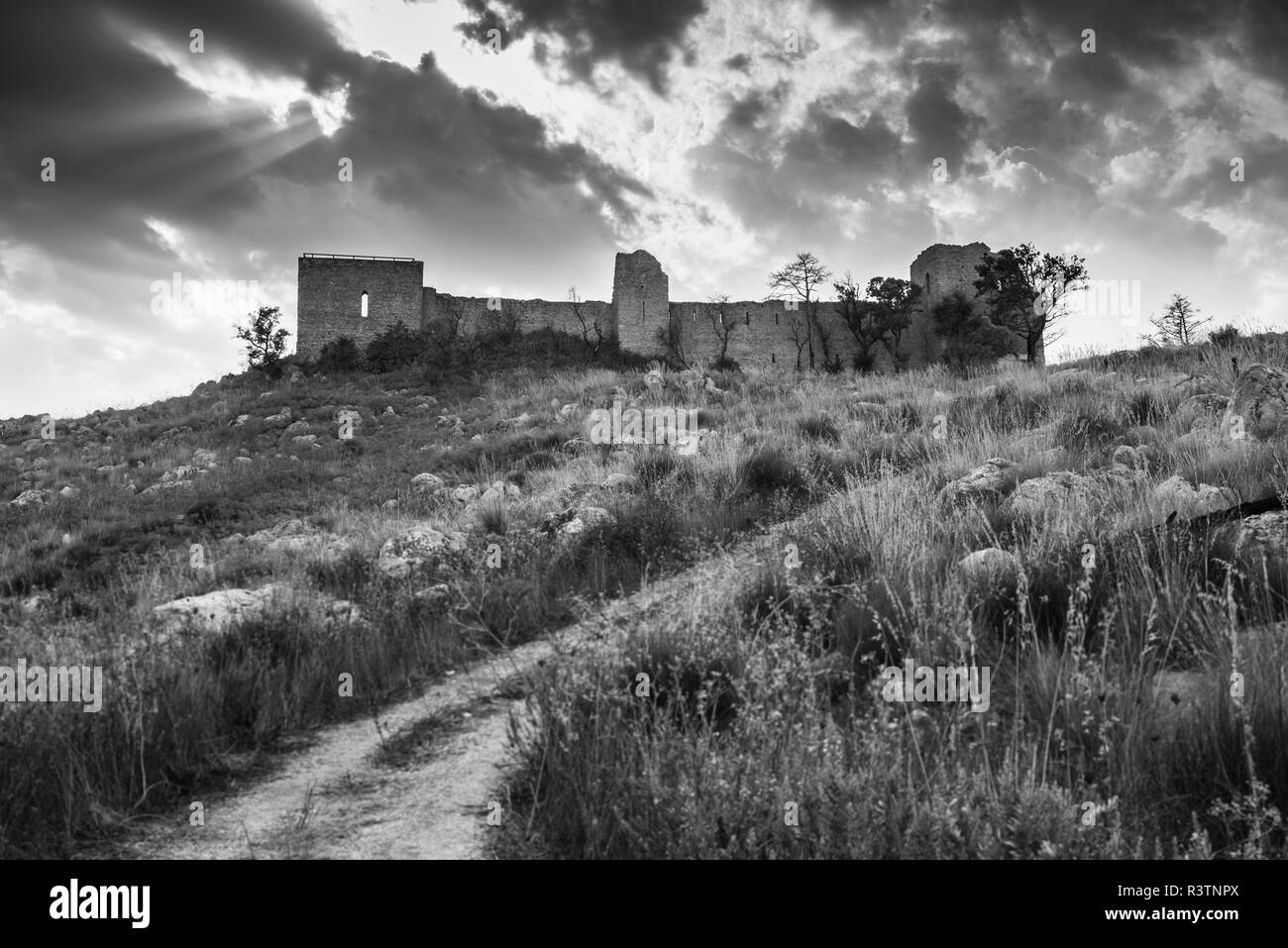 Scottish sunshine Black and White Stock Photos & Images - Alamy