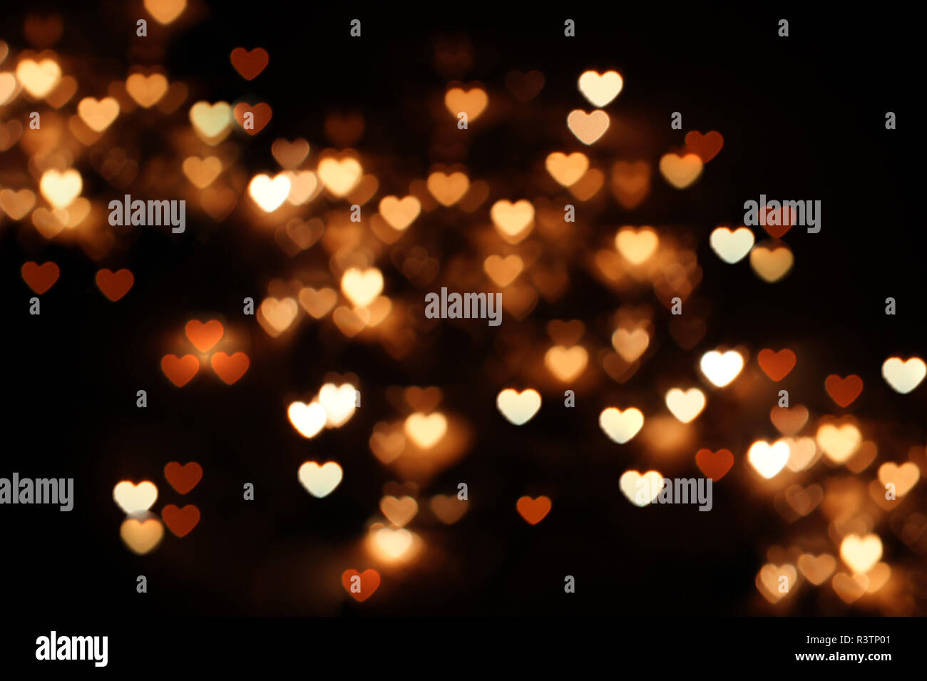 bokeh,motif hearts homemade mask Stock Photo - Alamy