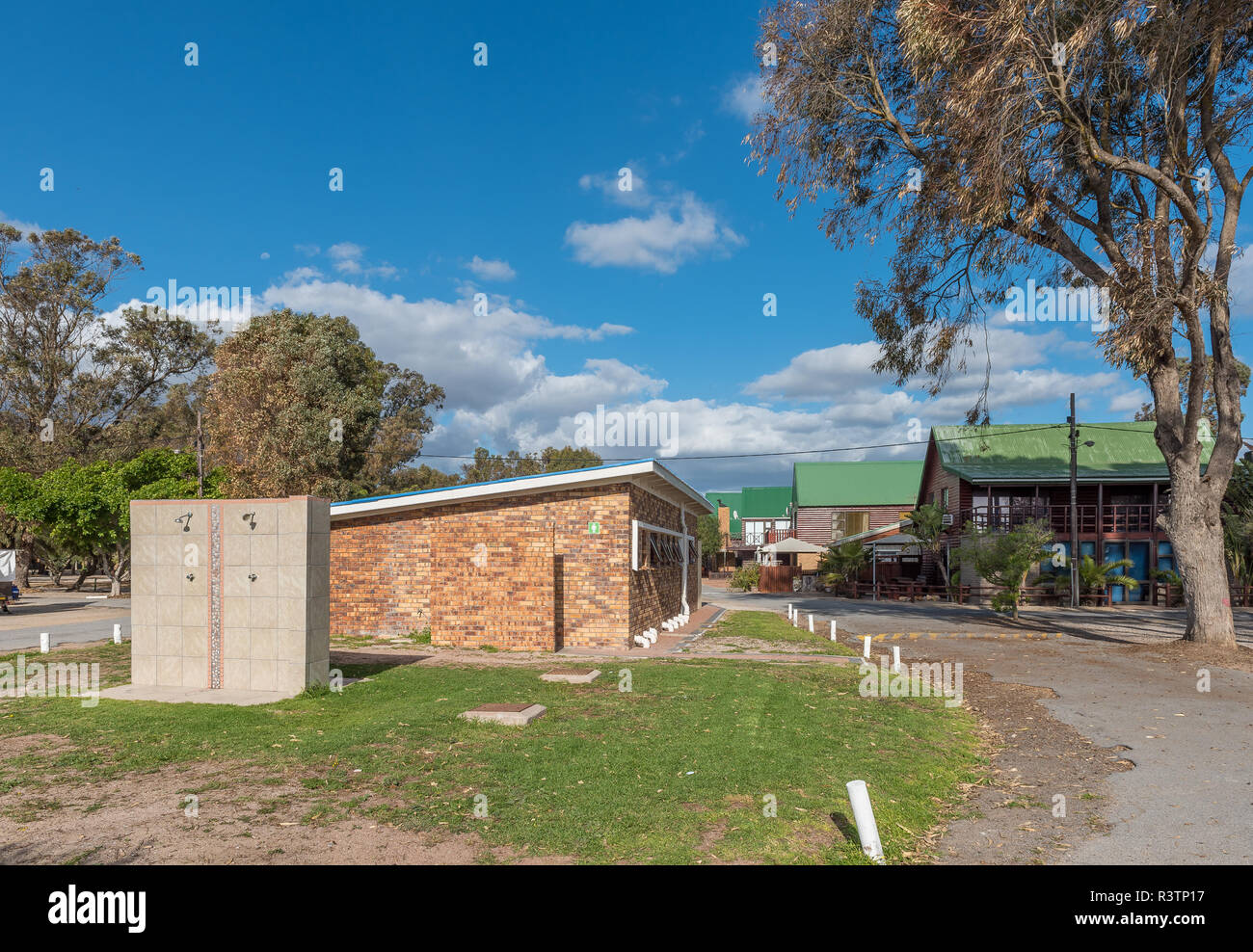 DWARSKERSBOS, SOUTH AFRICA, AUGUST 21, 2018: A holiday resort in ...