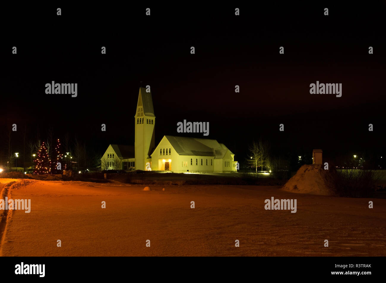 Selfoss church hi-res stock photography and images - Alamy
