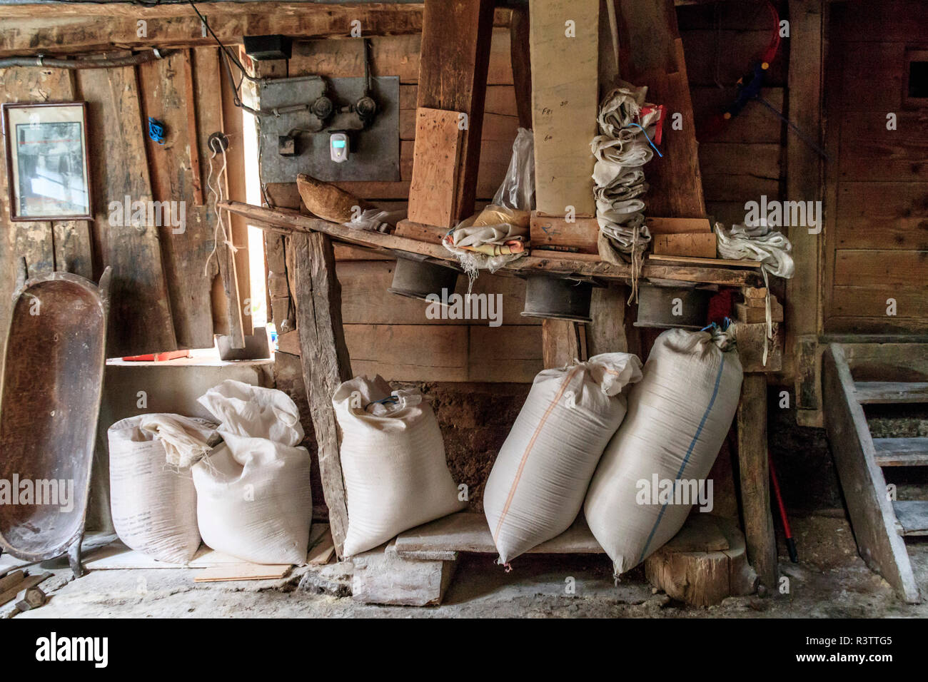 Inside of europe mill hi-res stock photography and images - Alamy