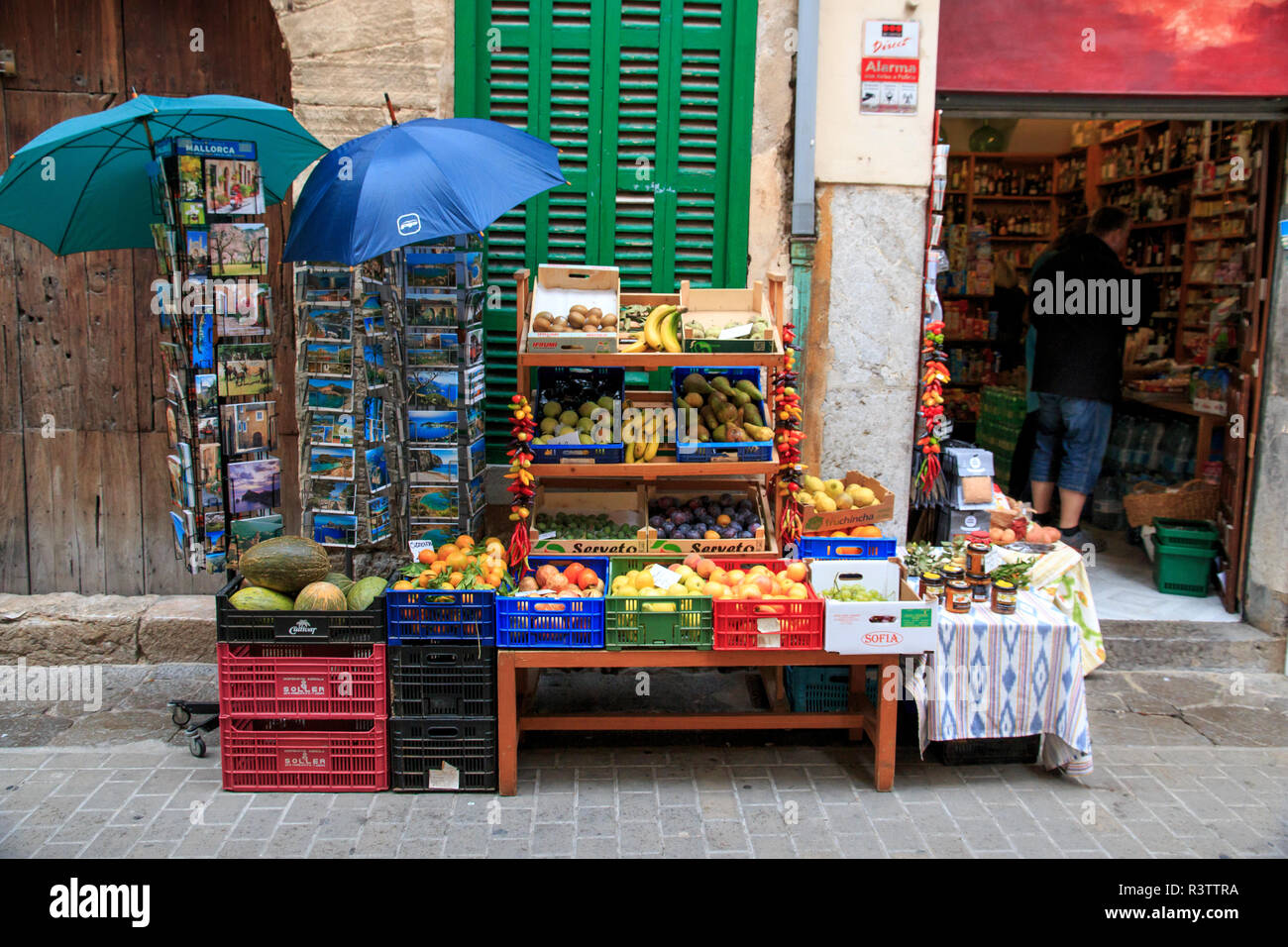 Spain, Balearic Islands, Mallorca, Soller, historical Northwest Coast ...