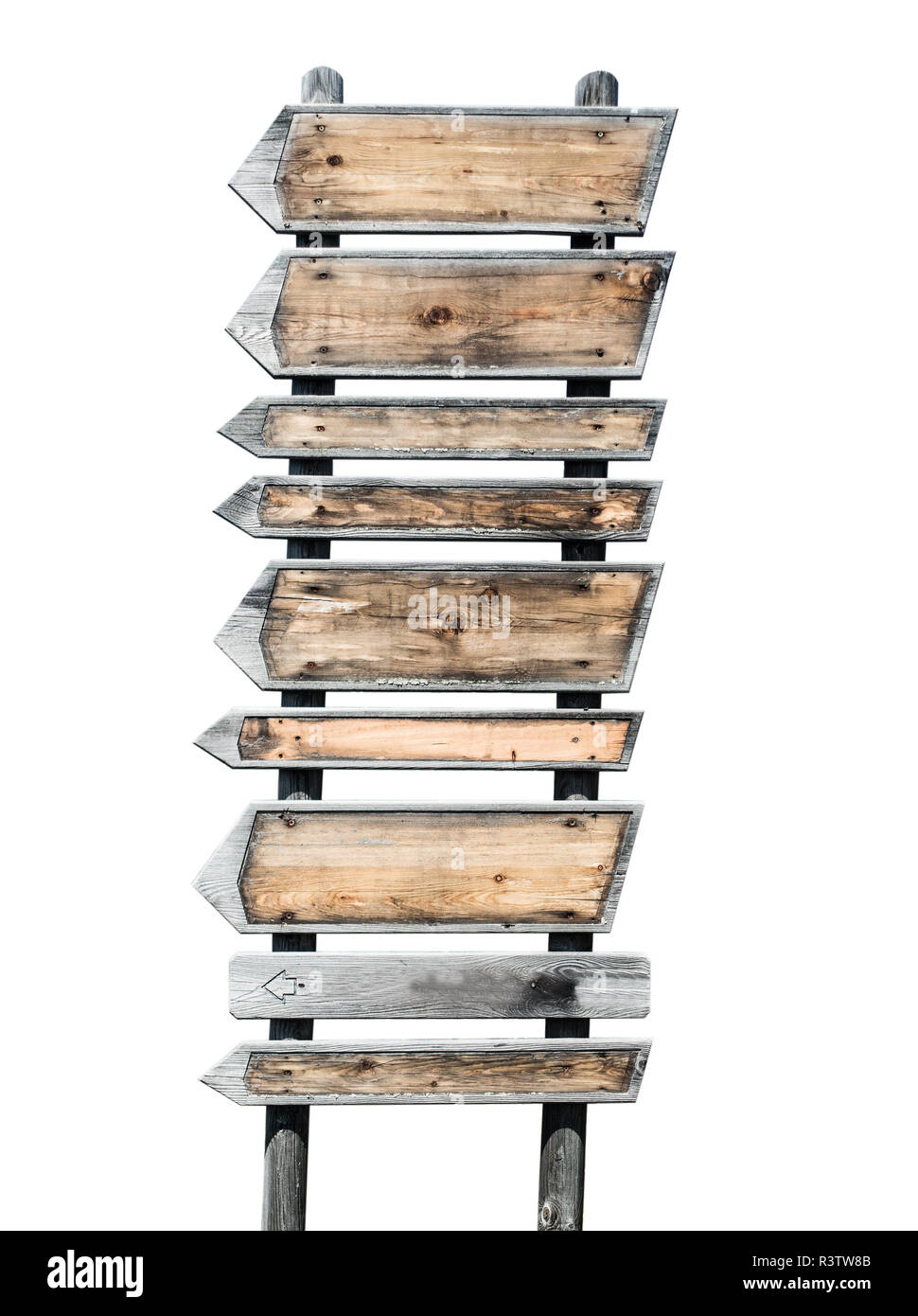 Multiple wooden poles Cut Out Stock Images & Pictures - Alamy